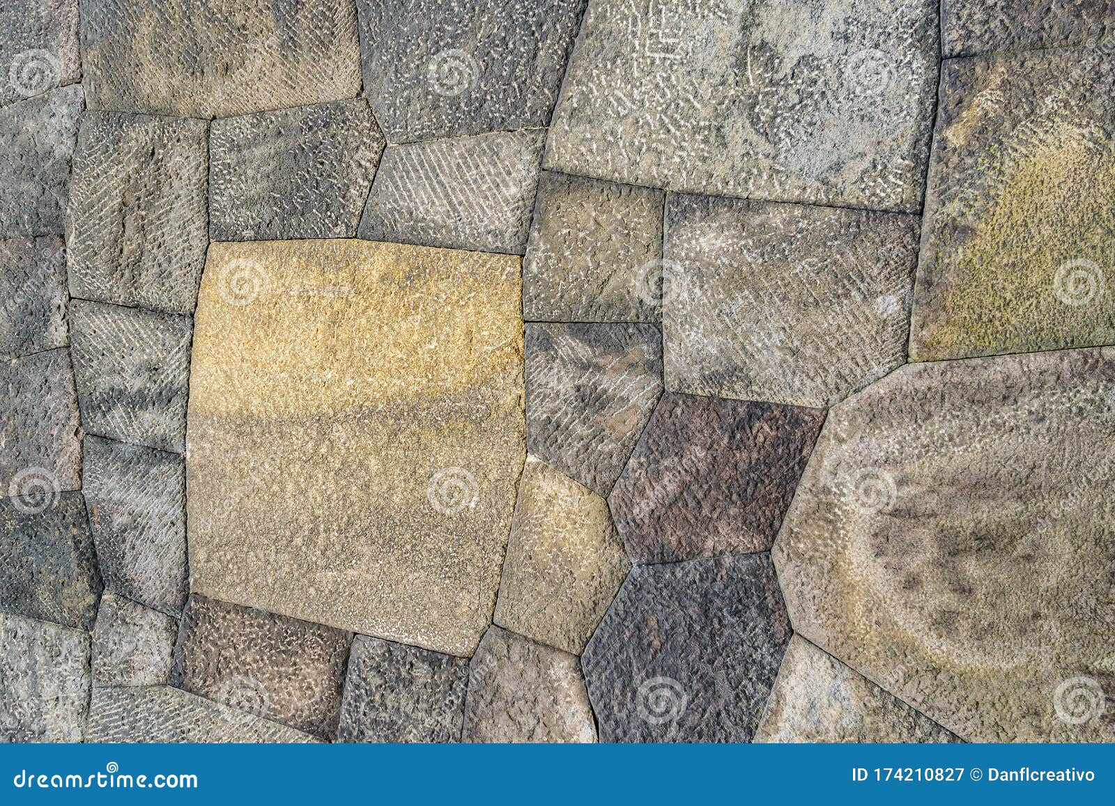 Wall Stone Texture Close Up Photo Stock Image - Image of japan, antique ...