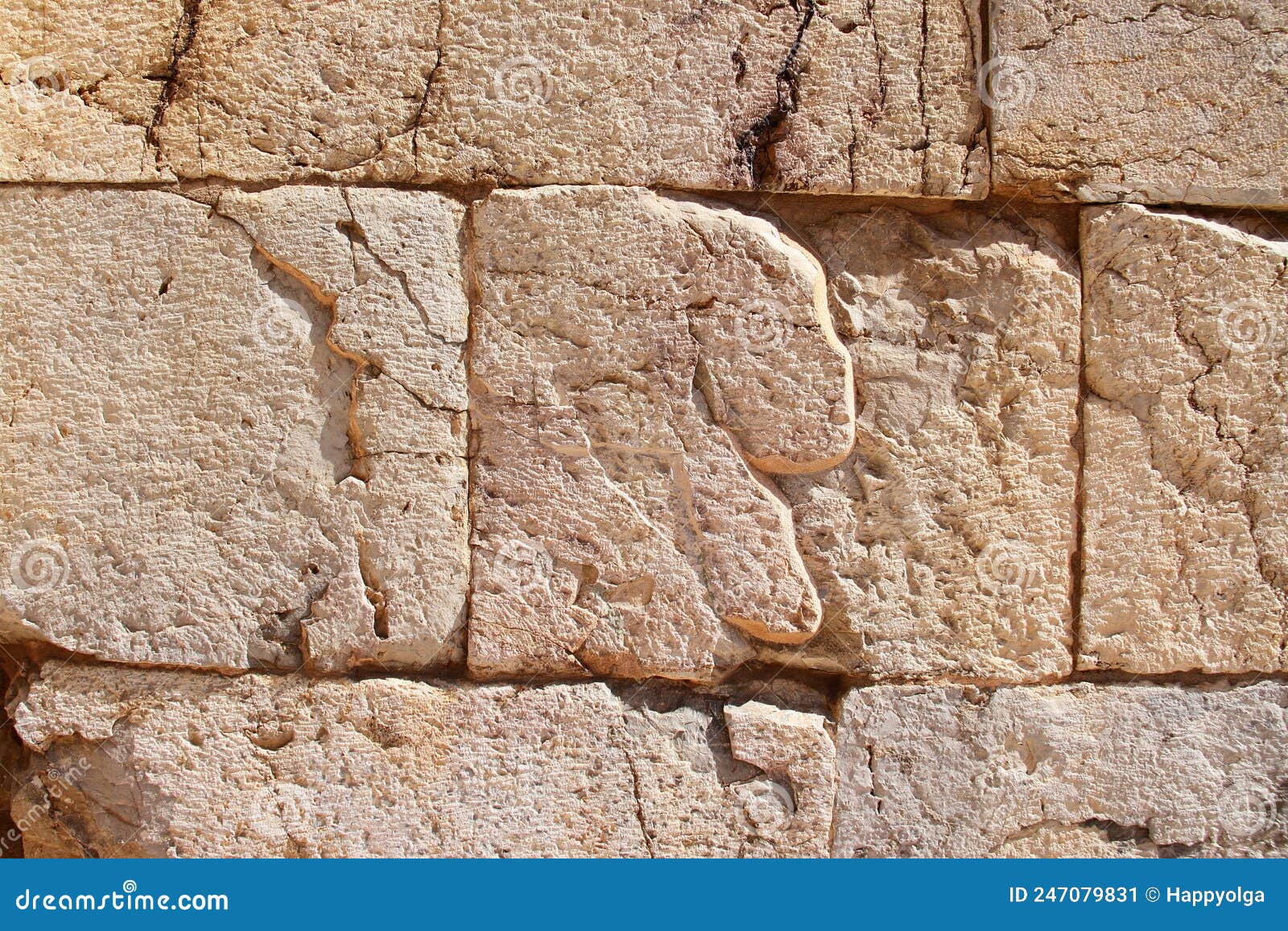 Wall Stone Texture, Rock Brick Pattern Background Stock Image - Image ...