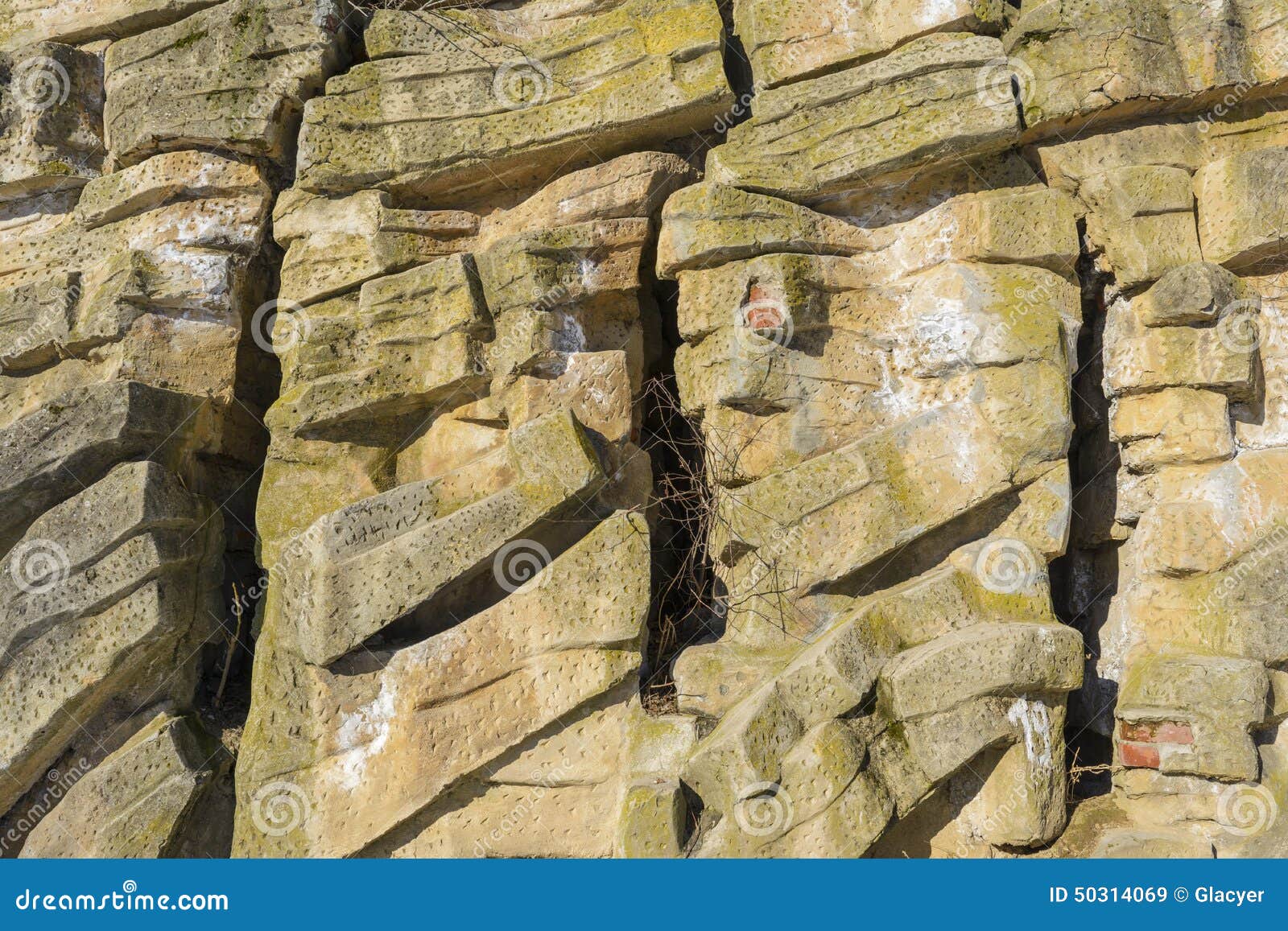 Wall stones stock image. Image of force, dirty, architecture - 50314069