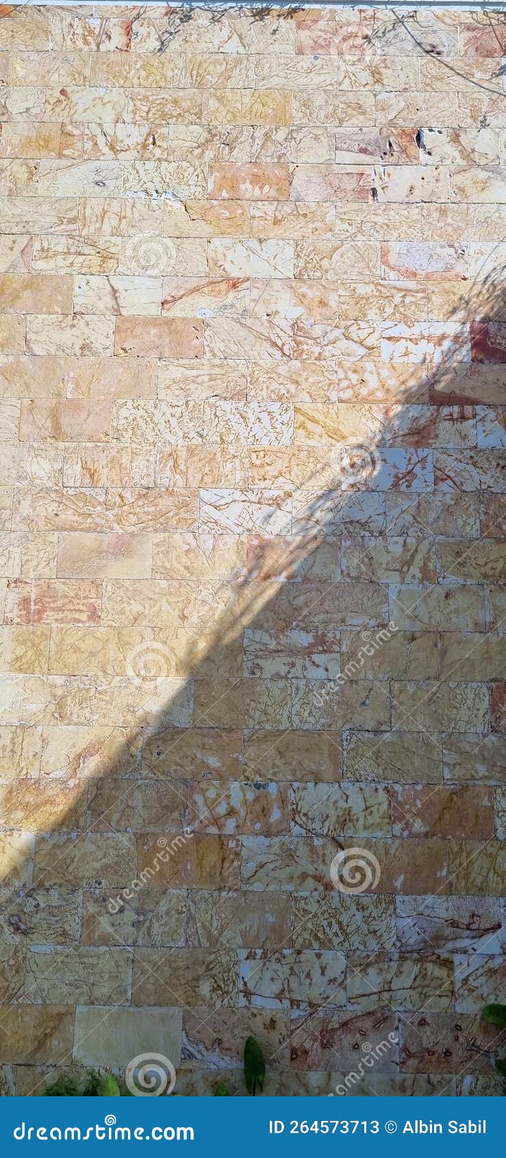 Wall Strcuture Pattern, Sunlight and Shadow on the Wall Stock Image ...