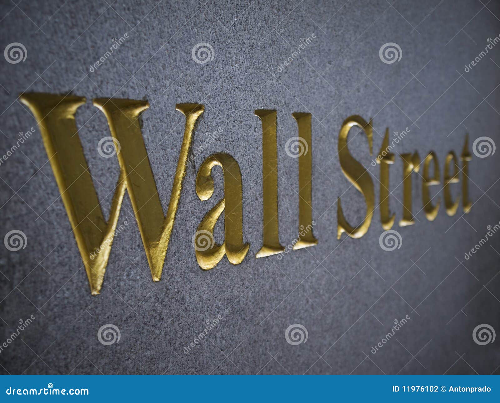Wall Street stock photo. Image of exchange, financial - 11976102