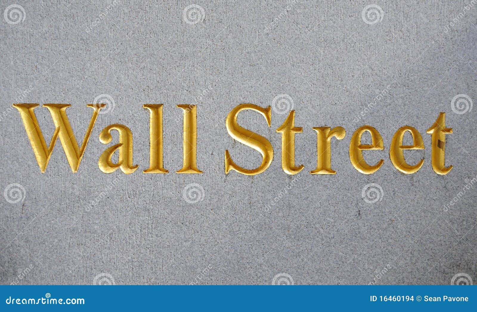 Wall Street stock photo. Image of economy, text, financial - 16460194