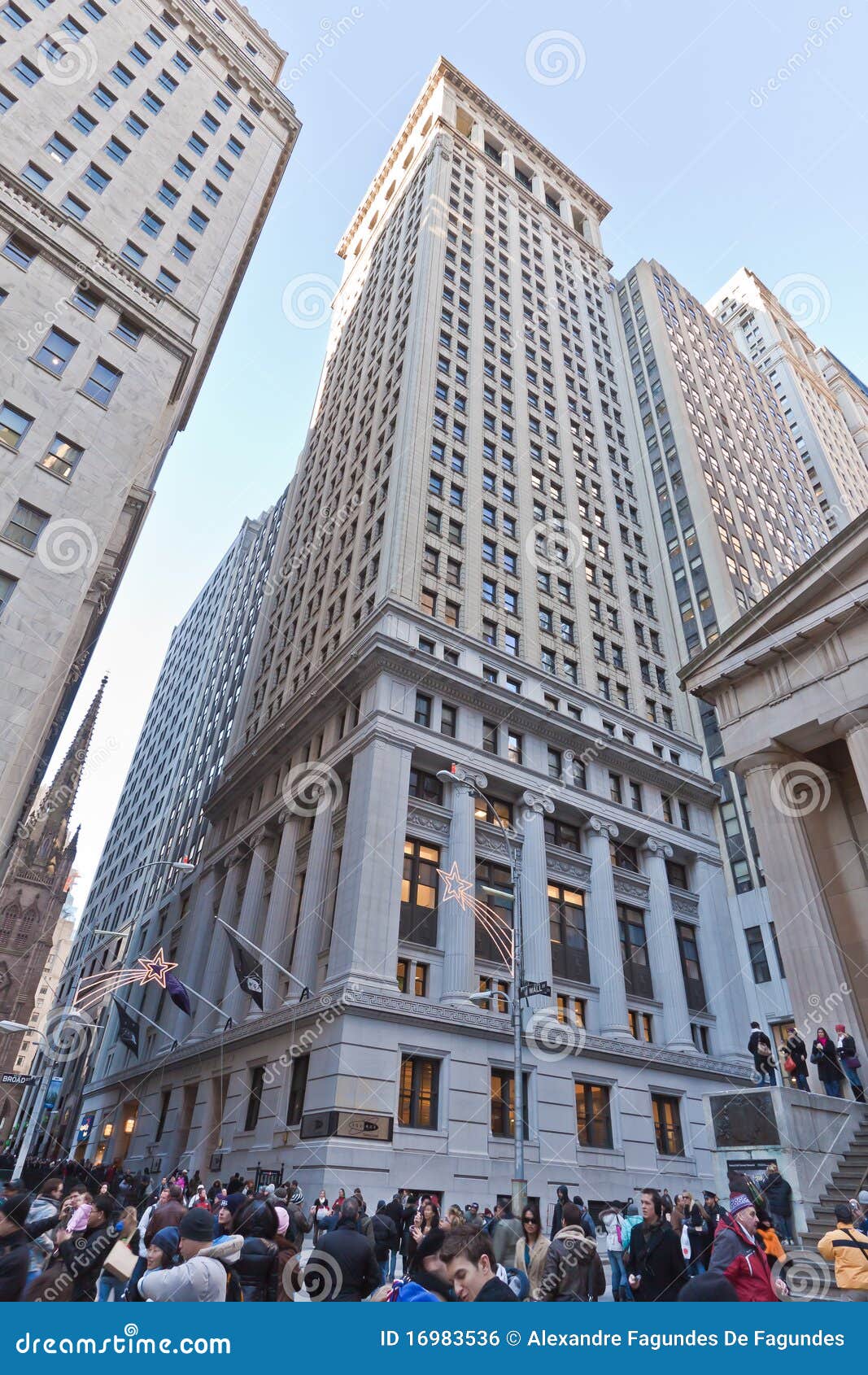 Wall Street New York City editorial photo. Image of wall - 16983536