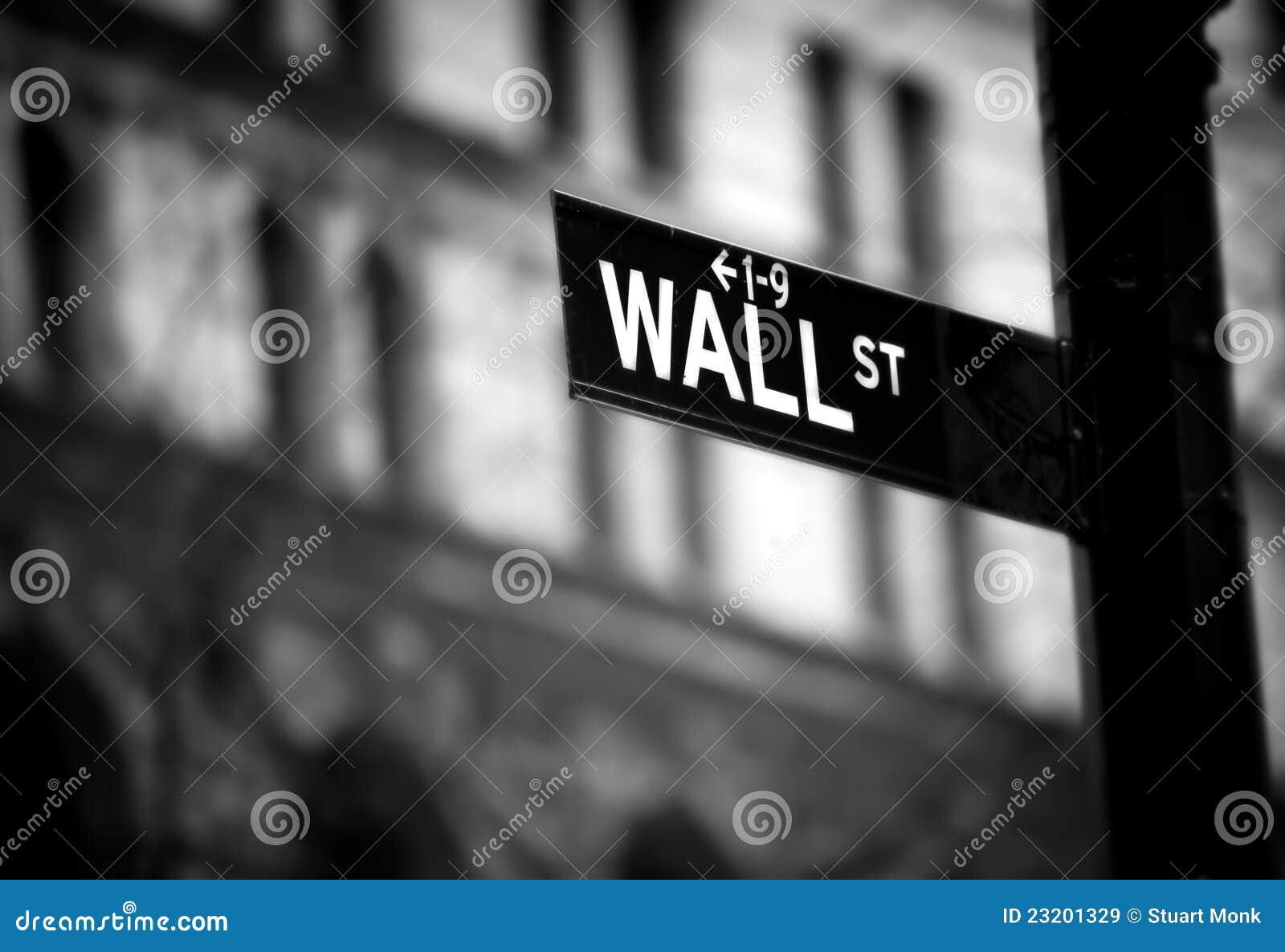 Wall Street sign stock image. Image of tourism, nyse - 23201329