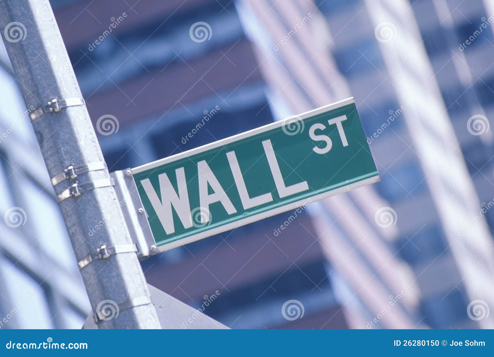 A Wall Street sign editorial image. Image of transportation - 26280150
