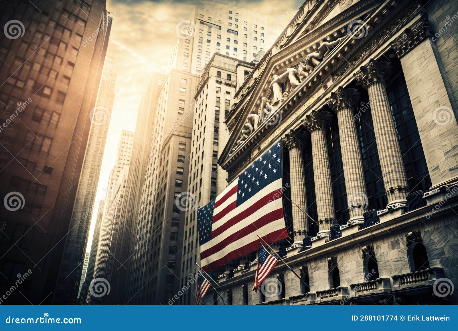 Wall Street Themed Background Large Copy Space - Stock Picture Backdrop ...
