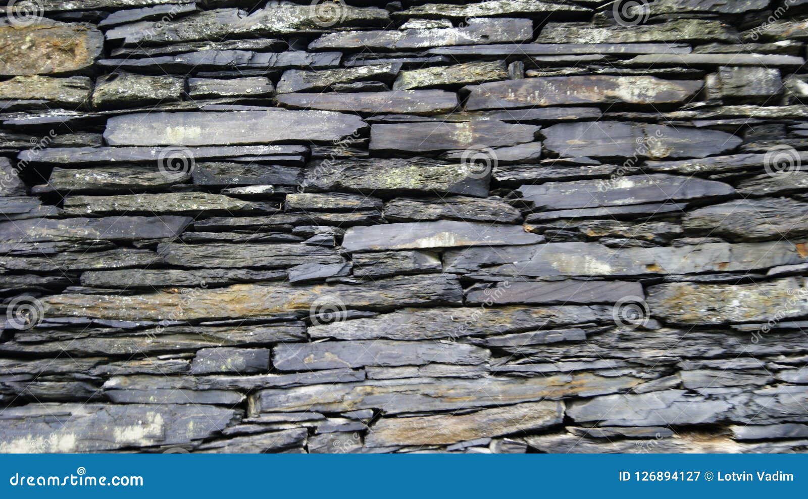 Stone Wall Of Bygone Years. Stock Image | CartoonDealer.com #126894127