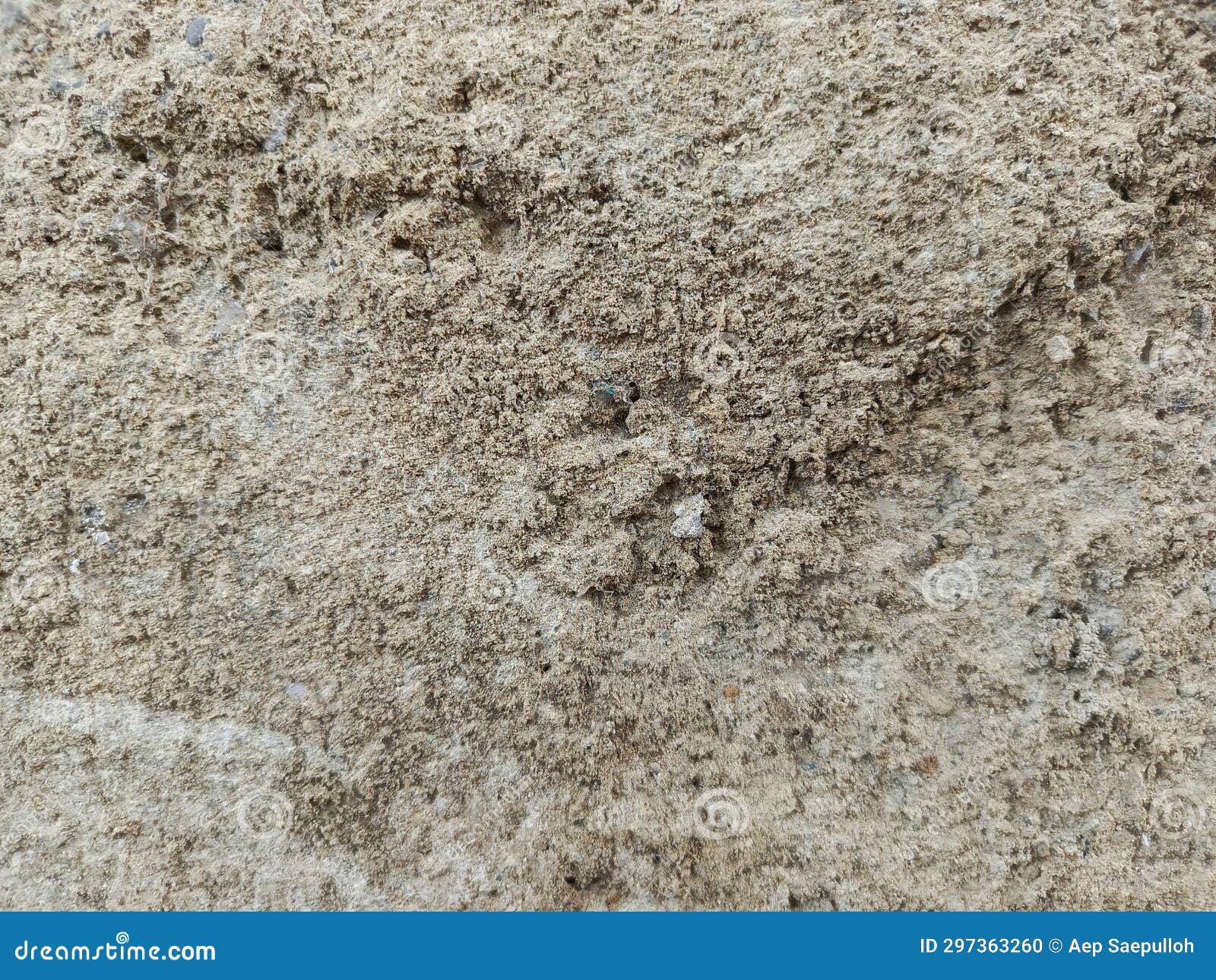 Wall Structure that Has Not Been Leveled Stock Photo - Image of ...