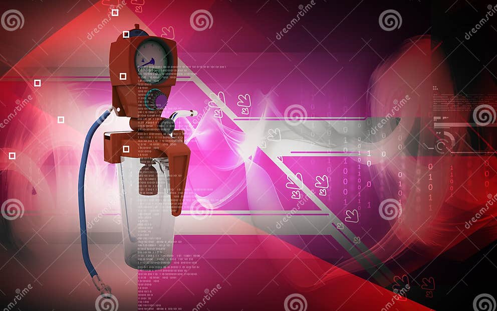 Wall suction units stock illustration. Illustration of patient - 23166341