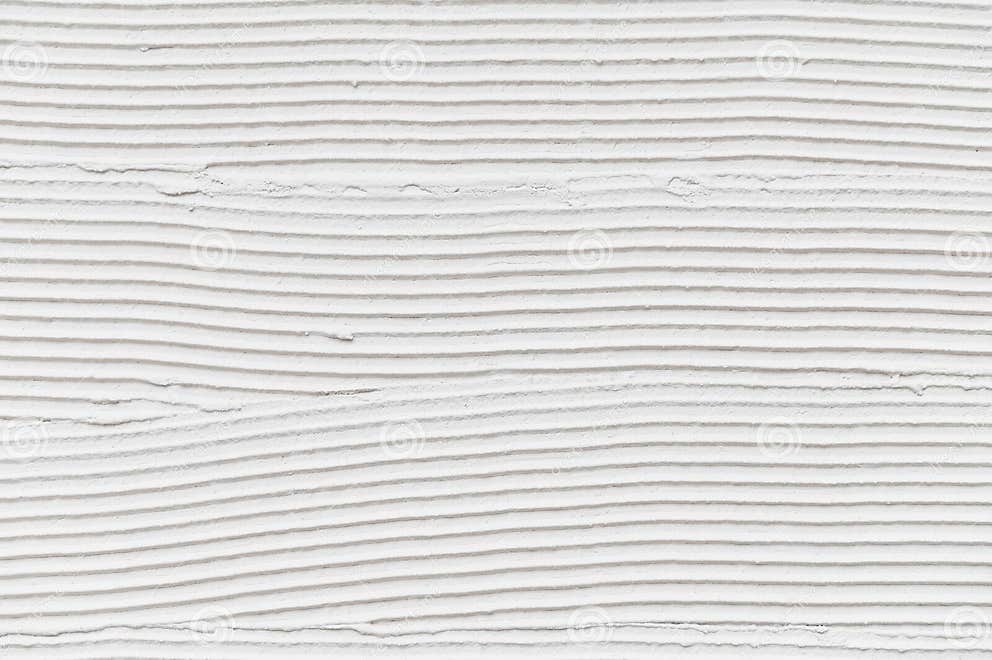 Wall Surface with Adhesive Paste before Laying a Tile Stock Photo ...