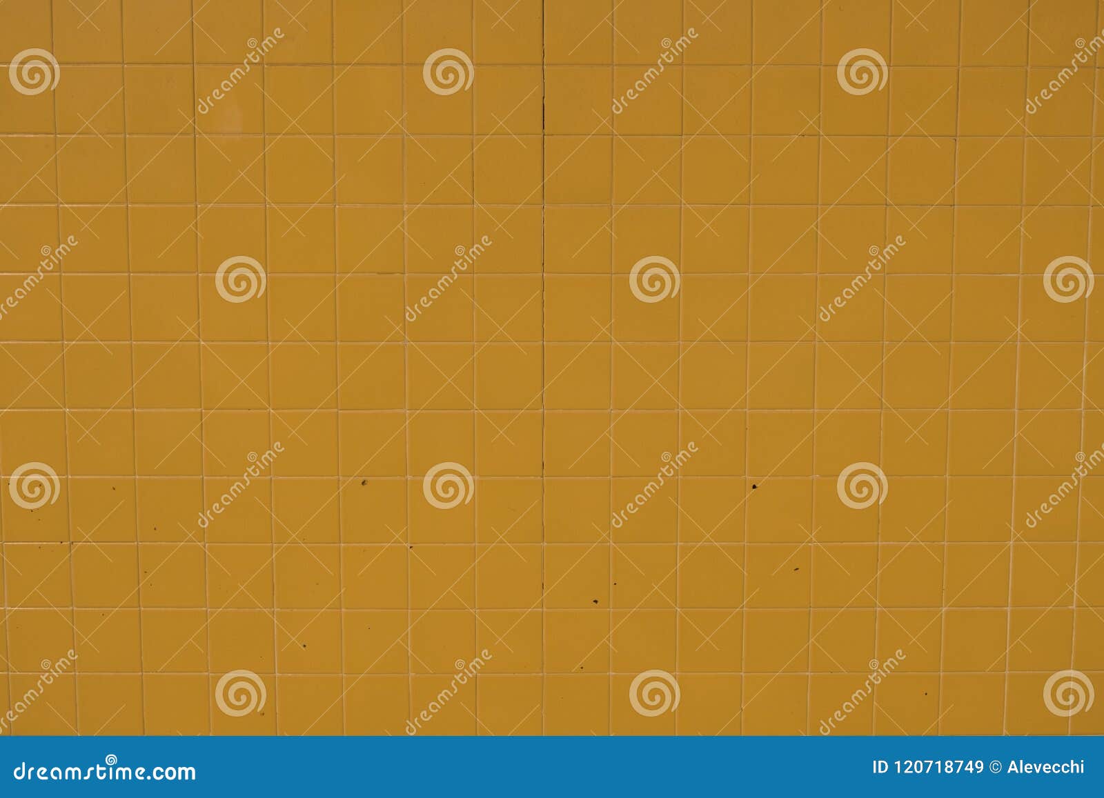 Yellow tile wall facade. stock image. Image of brick - 120718749