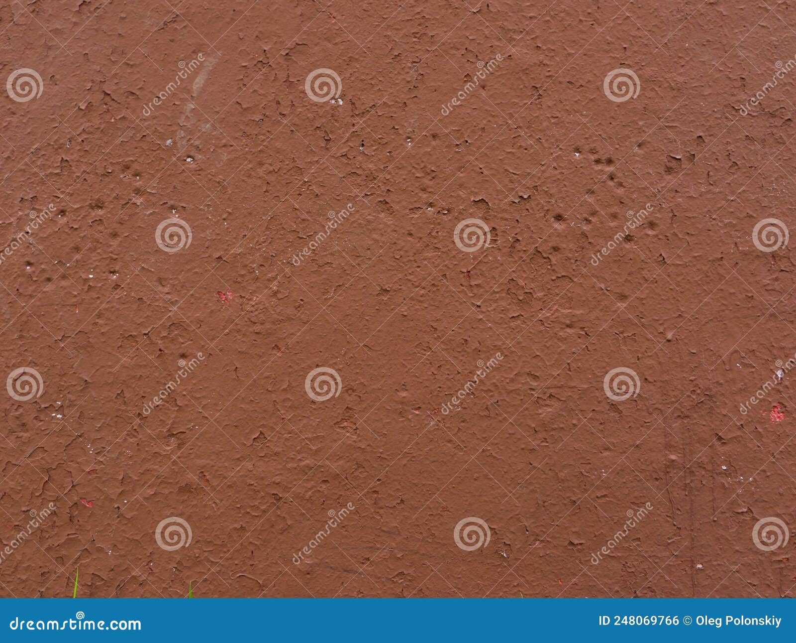 Wall Surface with Old Damaged Brown Plaster. Stock Photo - Image of ...