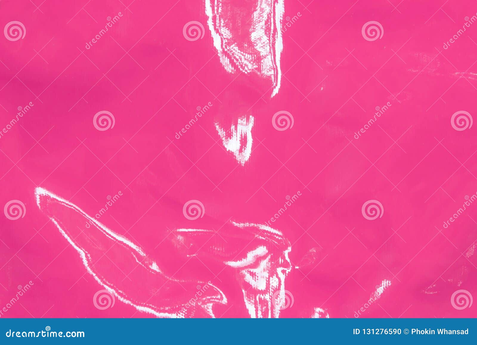 Wall Surface Plastic Texture. Abstract Background with Pink Shapes in ...