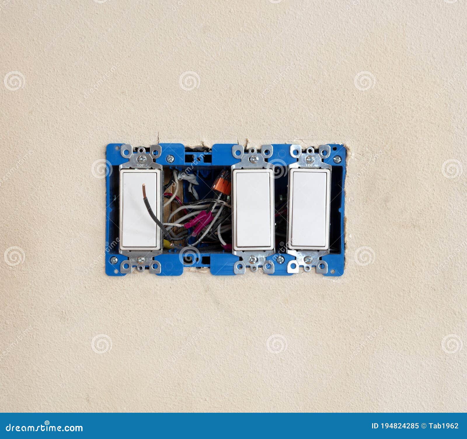 Wall Switch Power Electronic Component Socket Different And Modern ...