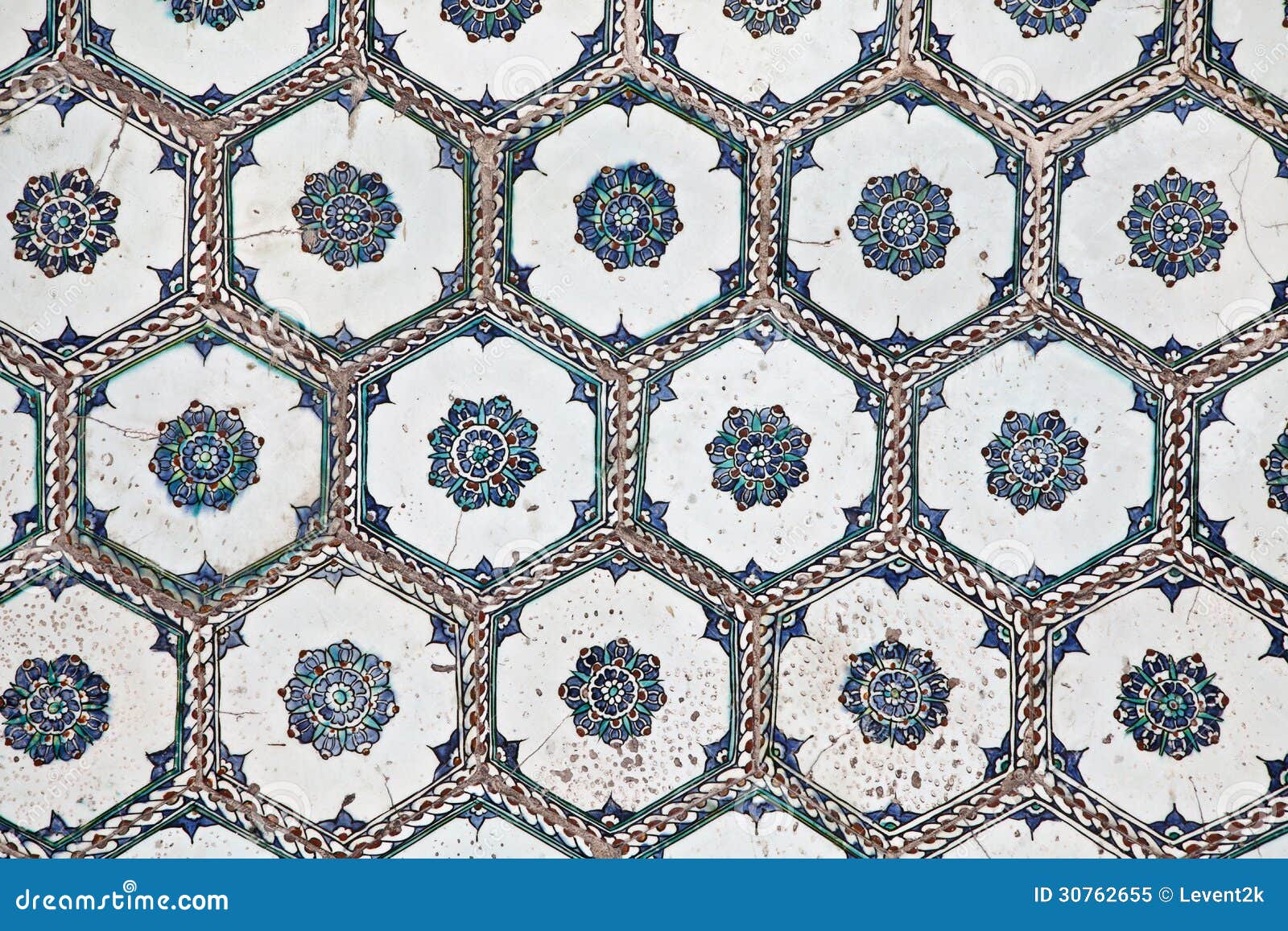 Wall Tails from Topkapi Palace in Istanbul Stock Image - Image of ...