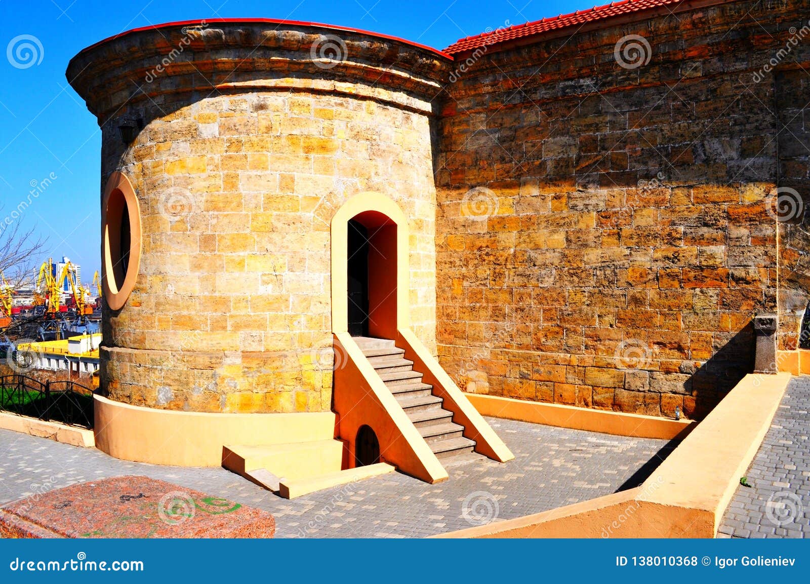 Decorative Wall of the Fortress. Quality Photos Stock Photo - Image of ...