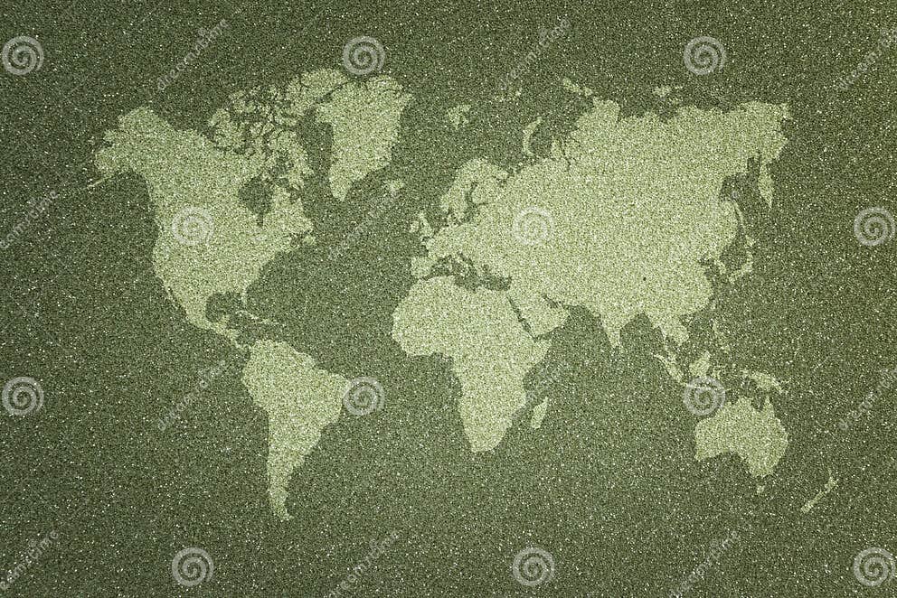 Wall Texture Background with World Map Stock Photo - Image of pattern ...