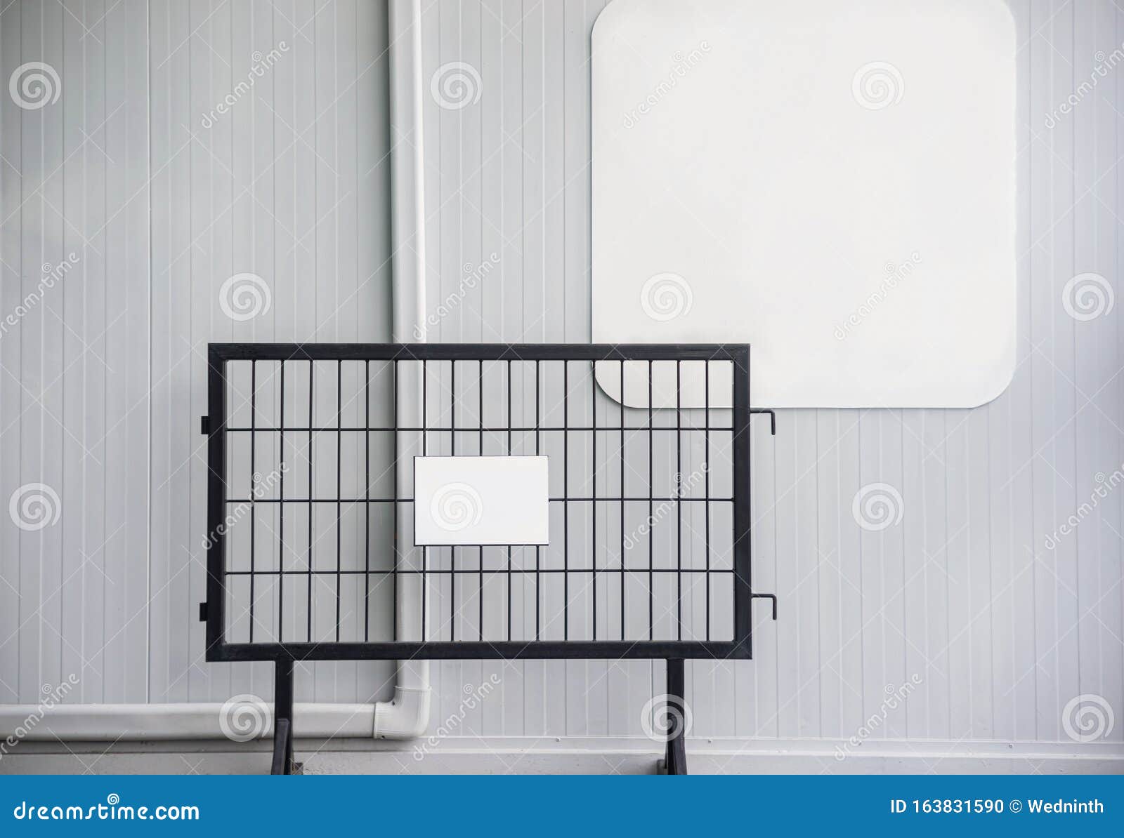 Wall Texture and Barricade in the City Stock Photo - Image of barricade ...