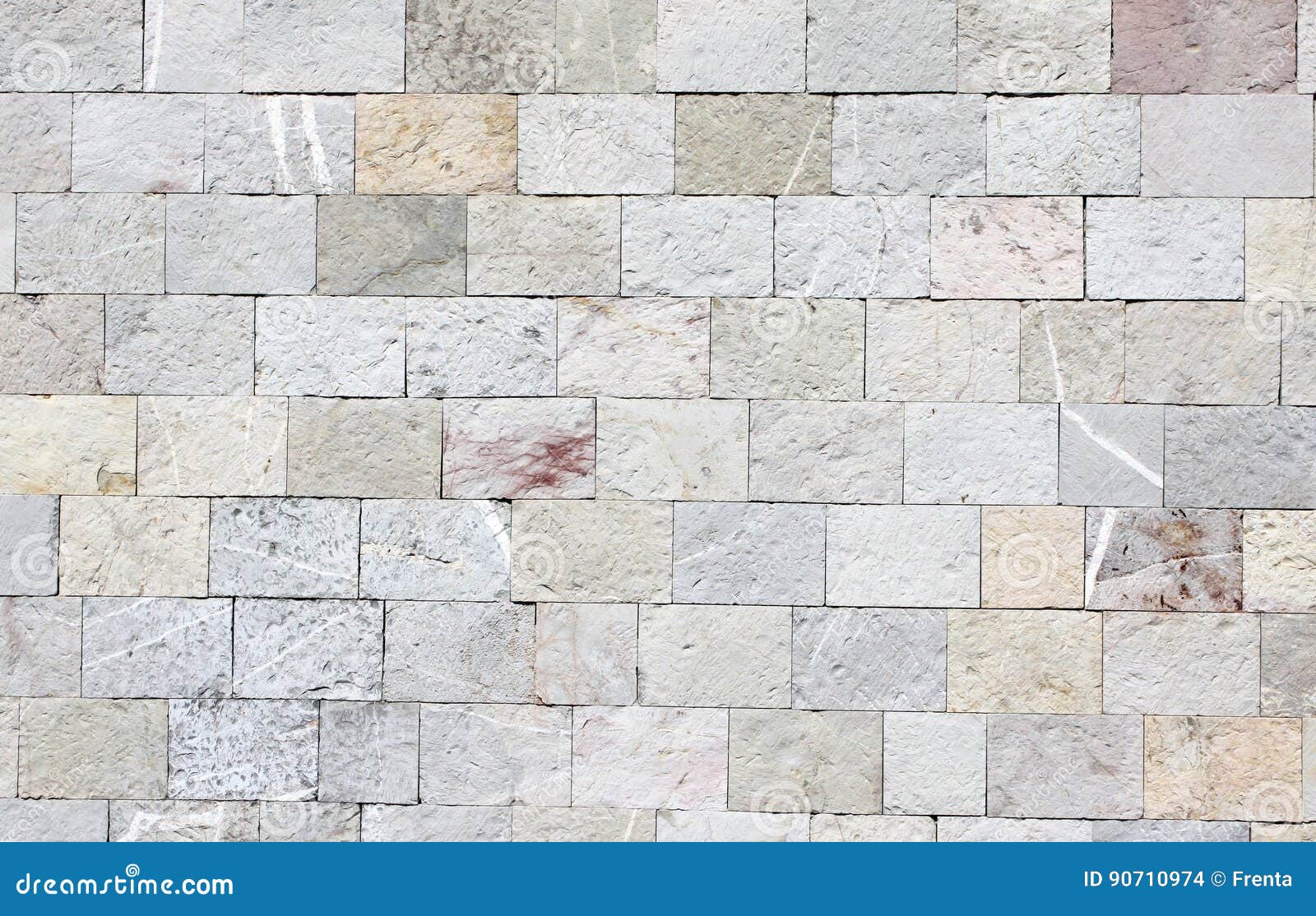 Wall Texture with Marble Blocks Stock Photo - Image of mottled, close ...