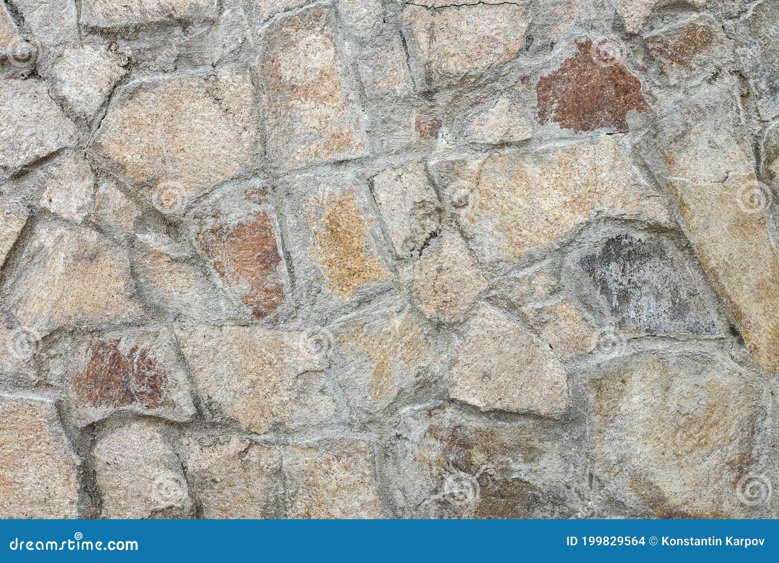 Wall Texture of Natural Chipped Stone with Cement Joints. Decorative Stone Background Stock ...