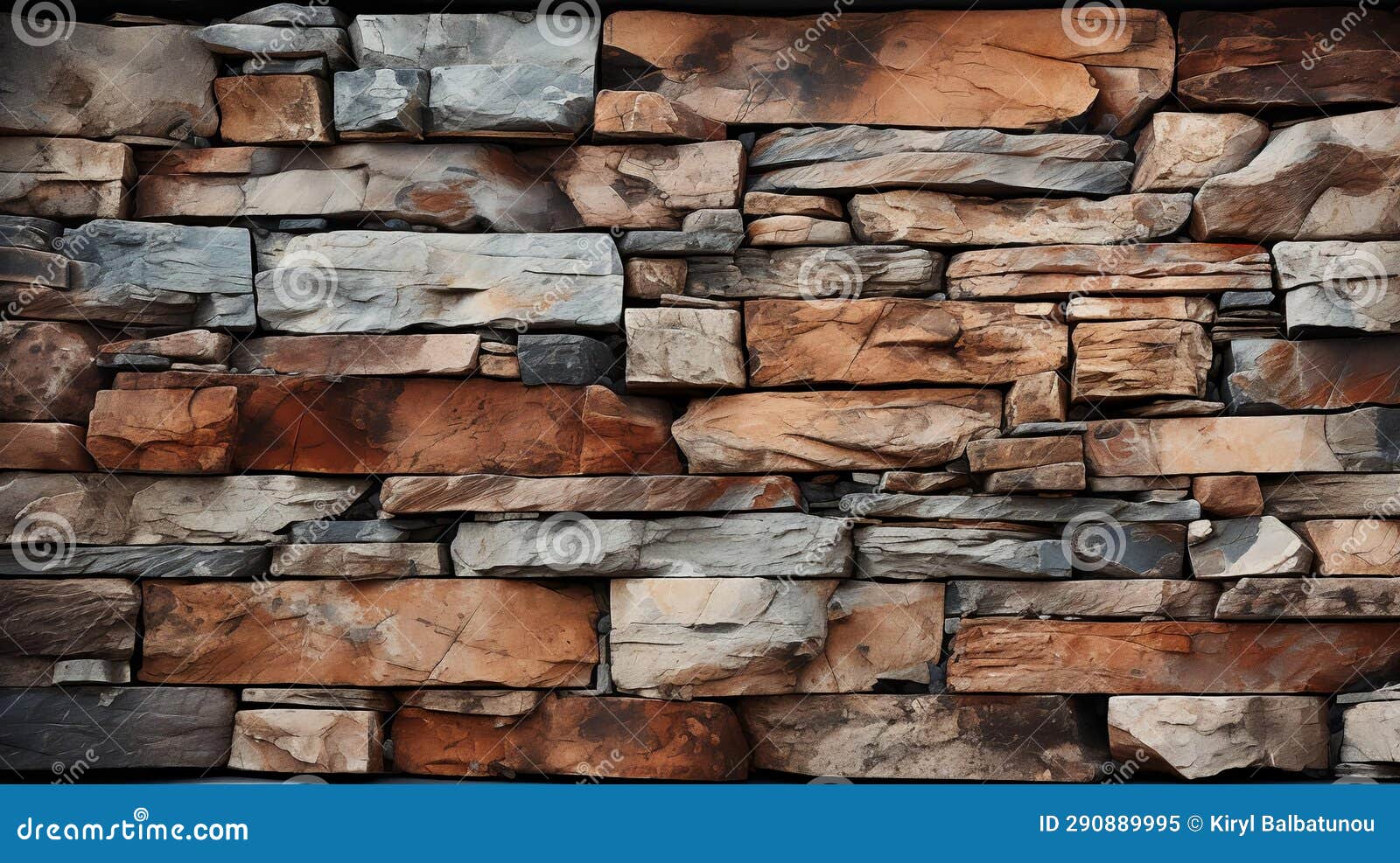 Wall Texture of Sharp Stone Bricks Tiles Stock Illustration ...
