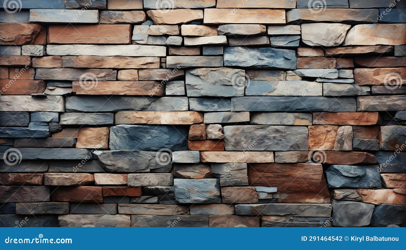 Wall Texture of Sharp Stone Bricks Tiles Stock Illustration ...