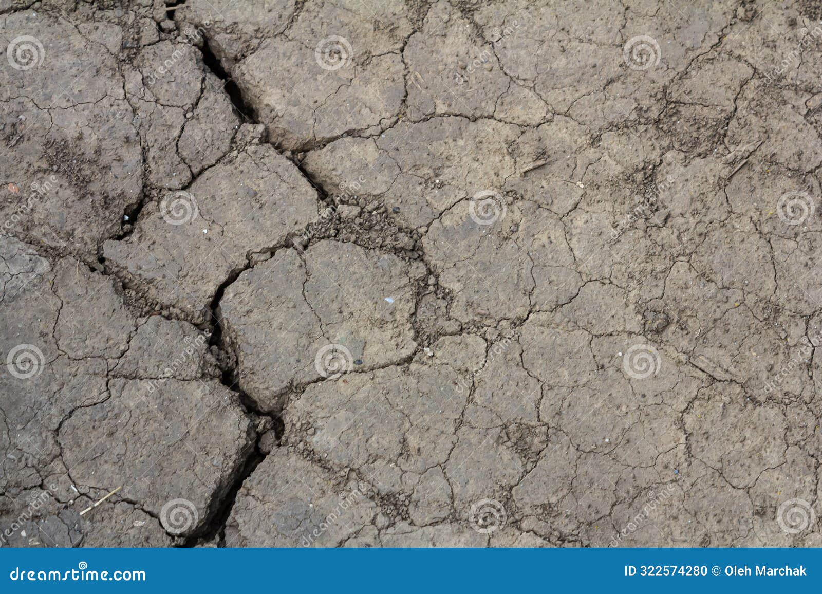 Wall Texture Soil Dry Crack Pattern of Drought Lack of Water of Nature ...