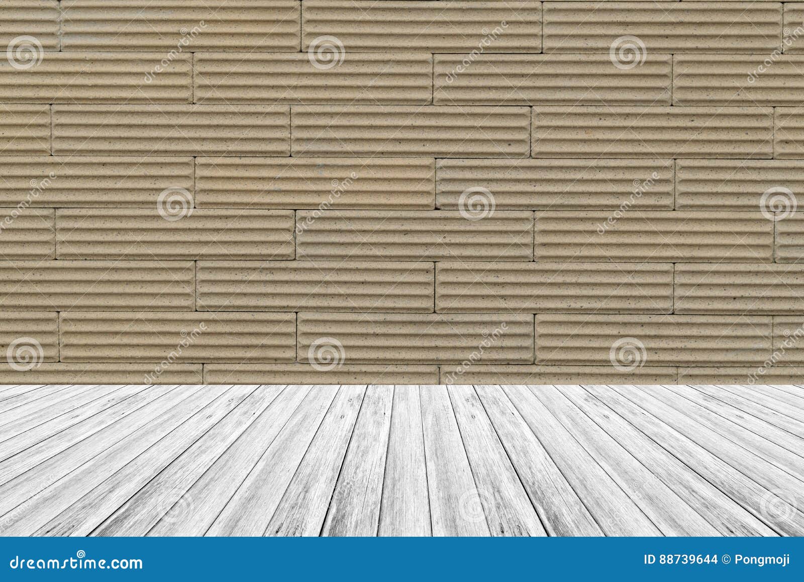 Wall Texture Surface with Wood Terrace Stock Photo - Image of design ...