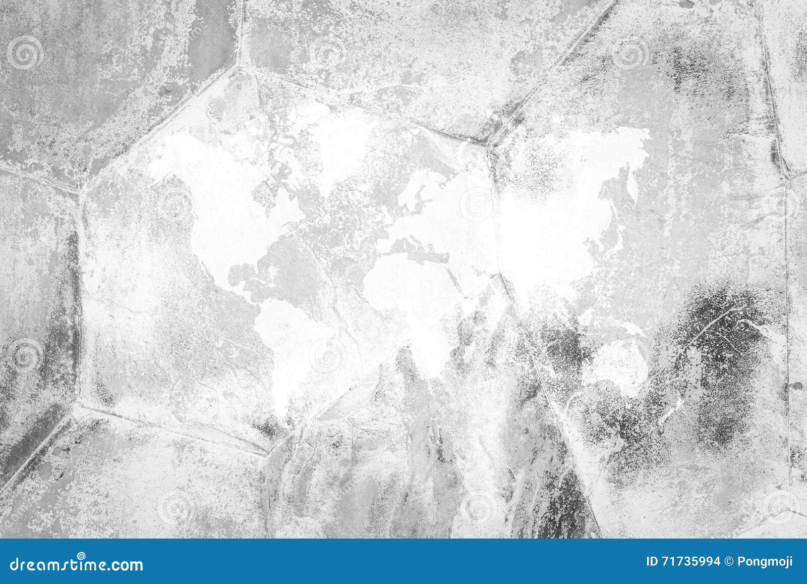 Wall Texture Surface with World Map Stock Photo - Image of wall, room ...