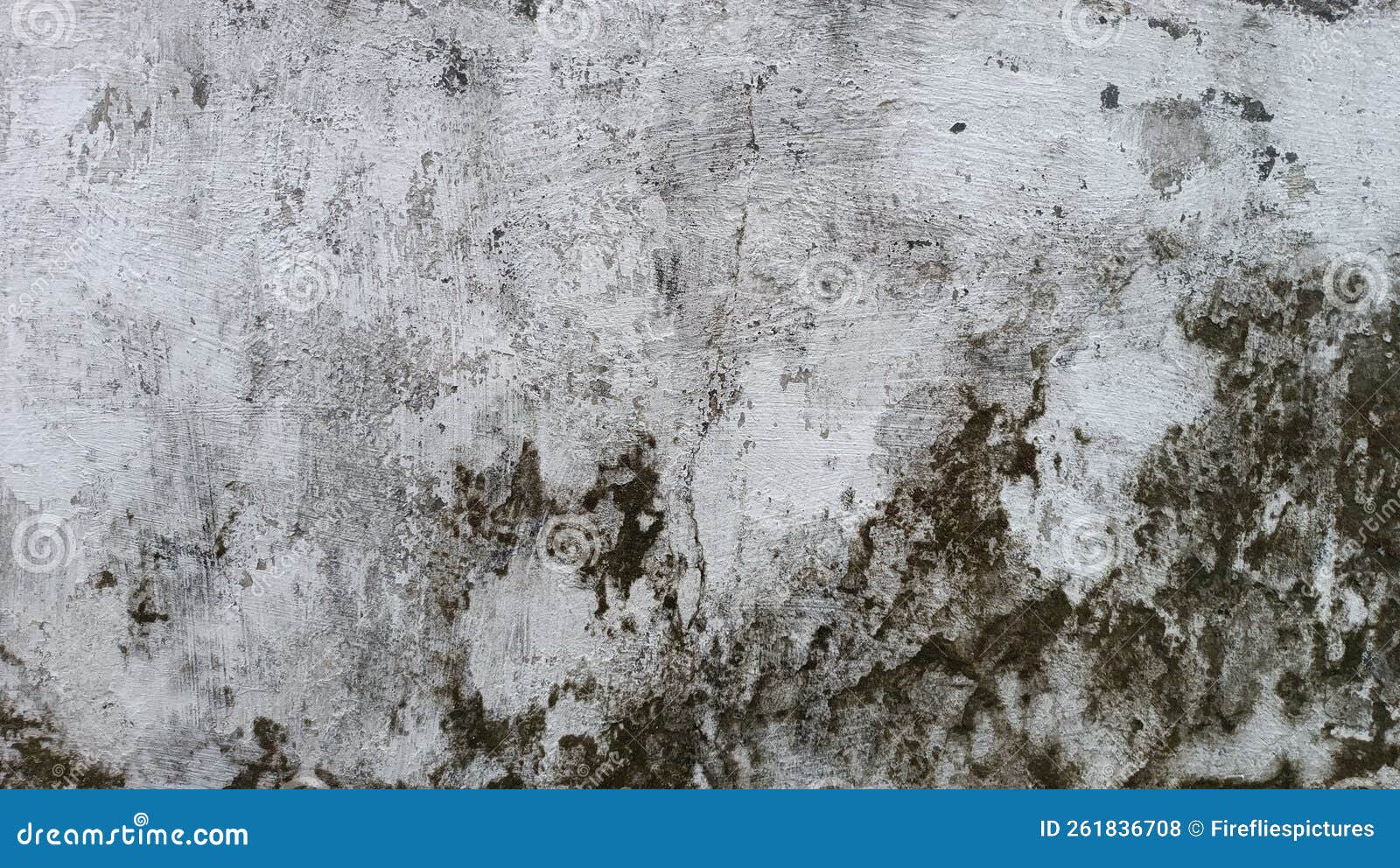 Wall Texture with White Stain Stock Photo - Image of concrete, element ...