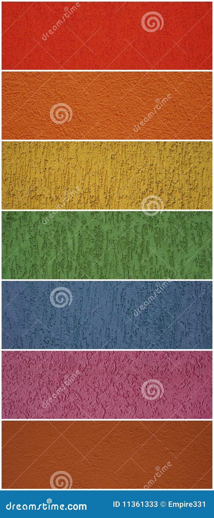 Wall Textures, Different Colors Stock Image - Image of orange, building ...