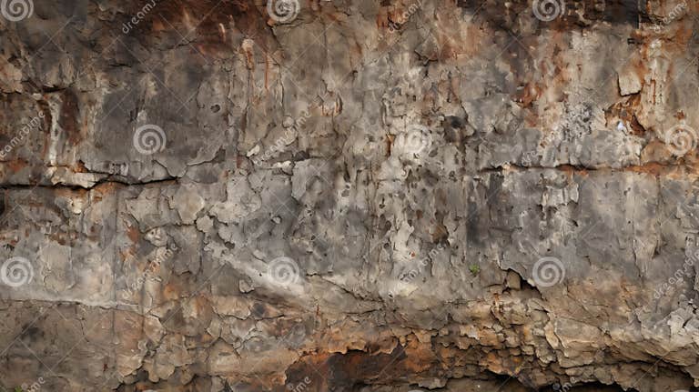 Wall Textures from Prehistoric Caves Stock Illustration - Illustration ...