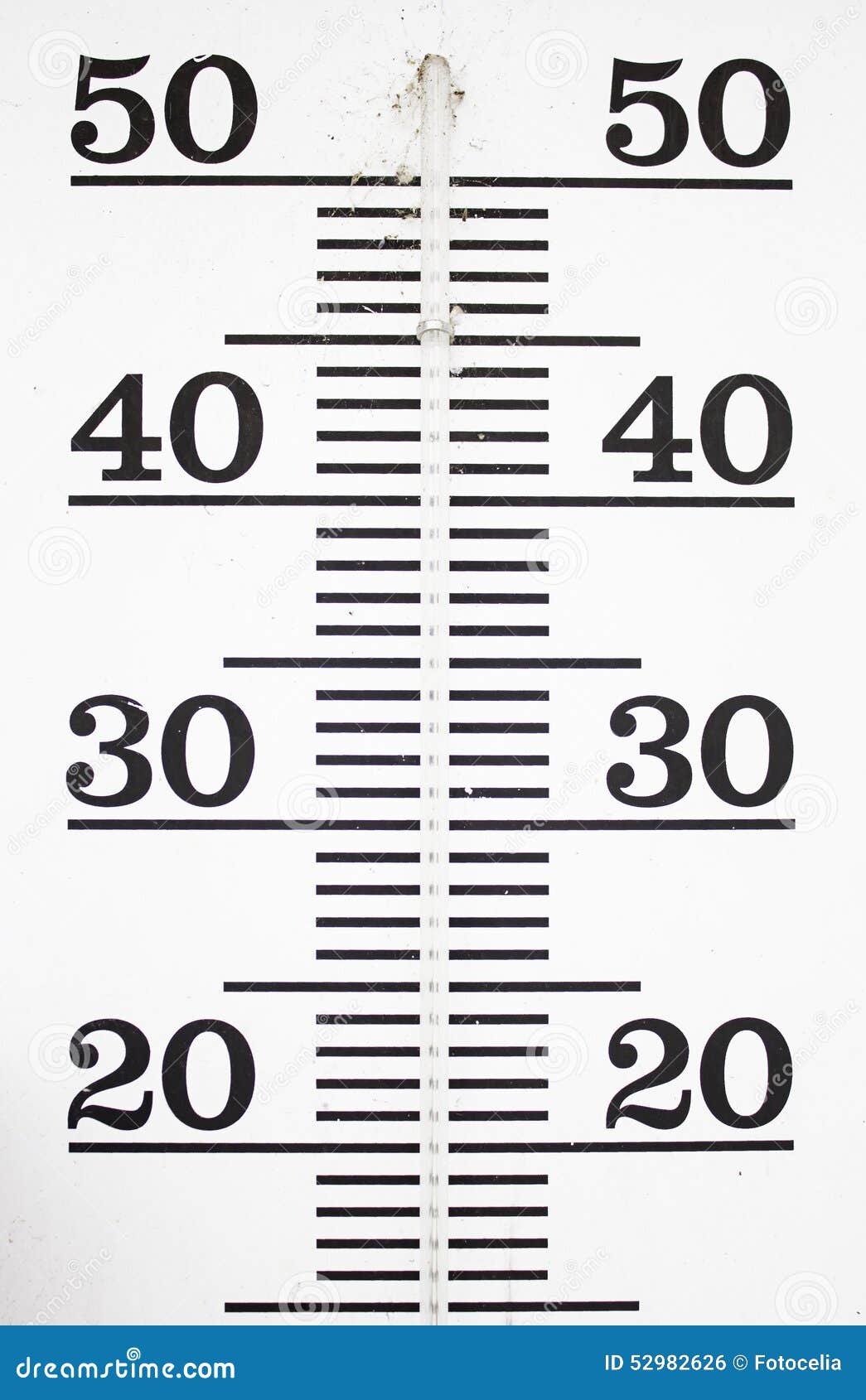 Wall Thermometer stock photo. Image of measure, chilly - 52982626