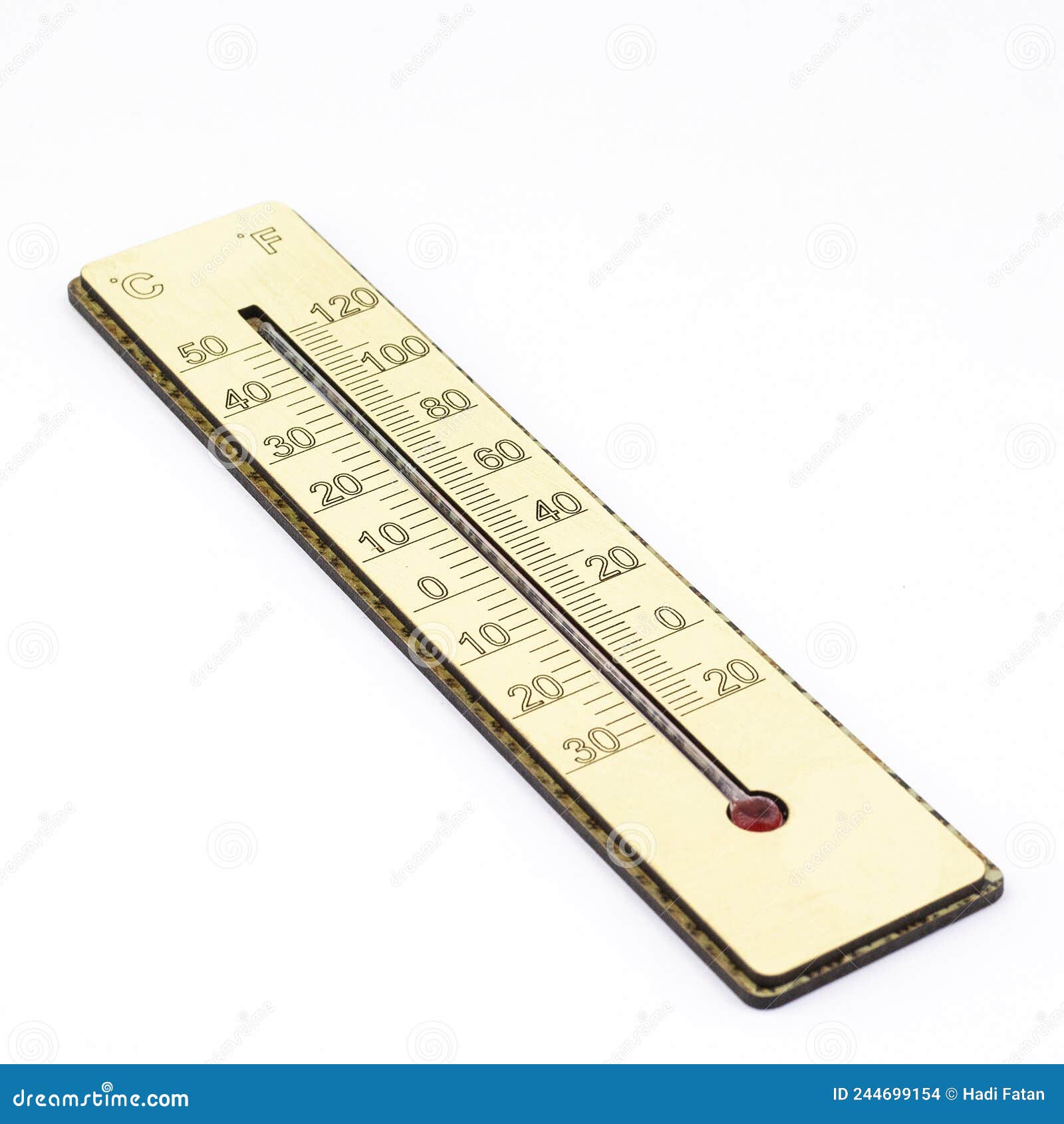 Wall Thermometer, a Tool for Understanding Air Temperature Stock Photo ...