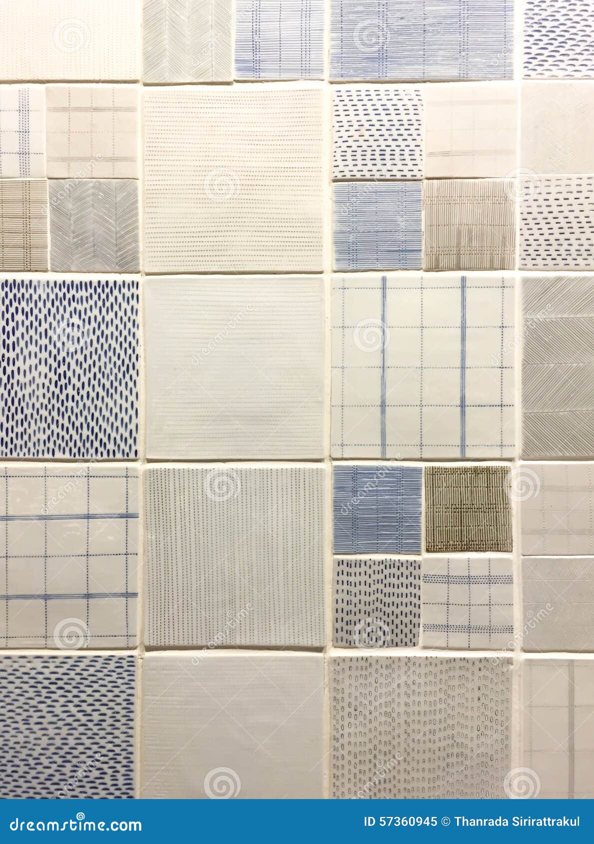 Wall tile pattern stock image. Image of wallpaper, concrete - 57360945