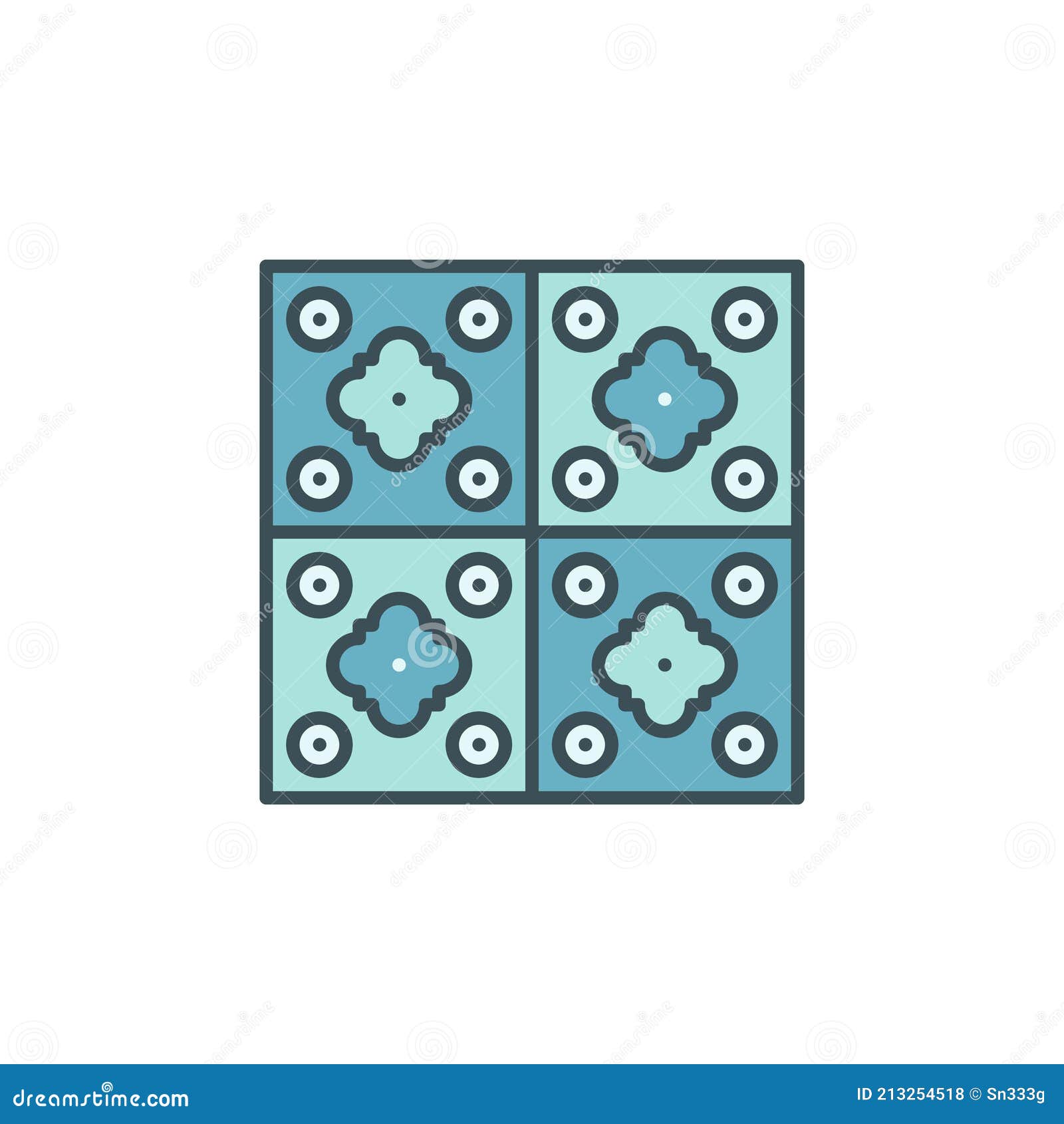 Wall Tile Vector Concept Colored Icon or Symbol Stock Vector ...