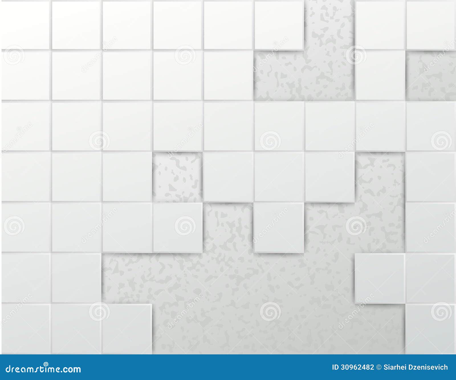 Wall of Tiles - Abstract Background Template Stock Vector ...