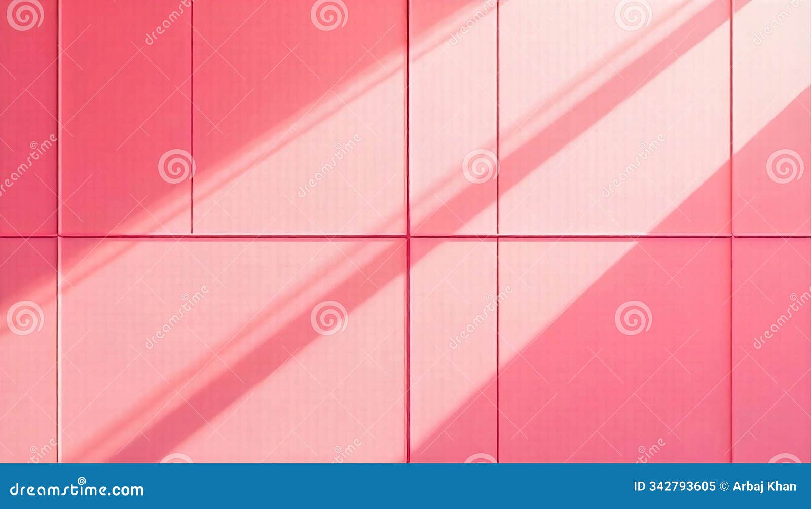 Faded Light Pink Square Background with Large Rhombus Pattern Stock ...