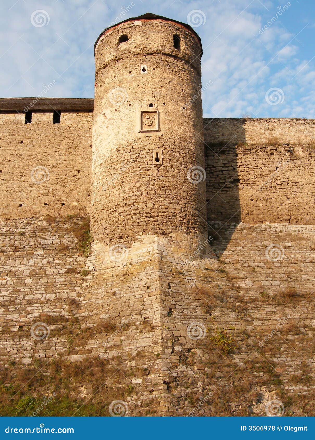 Wall And Tower Of Fortress Kam Picture. Image: 3506978