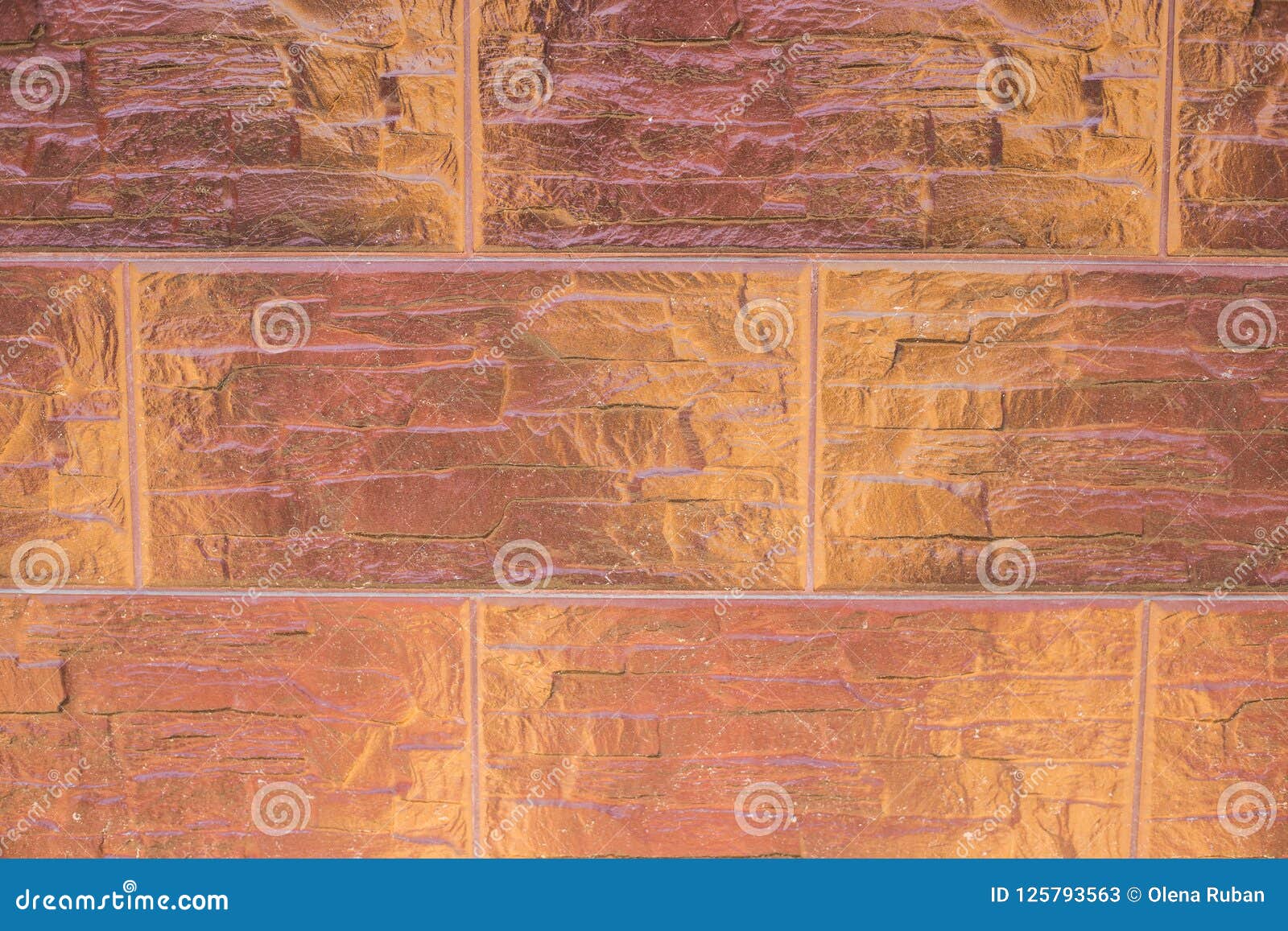 Wall of Unusual Brick Masonry Stock Image - Image of bicolor, plaster ...