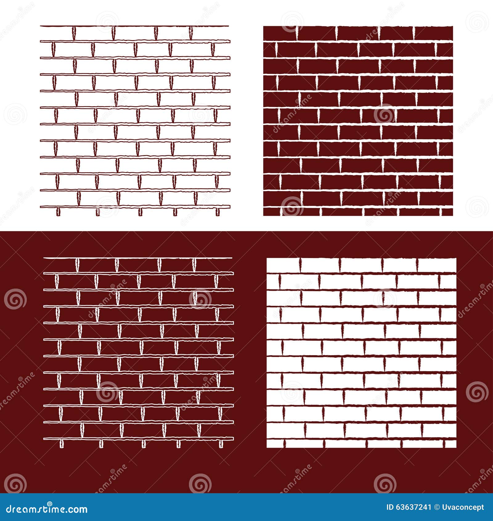 Wall vector background stock vector. Illustration of pattern - 63637241