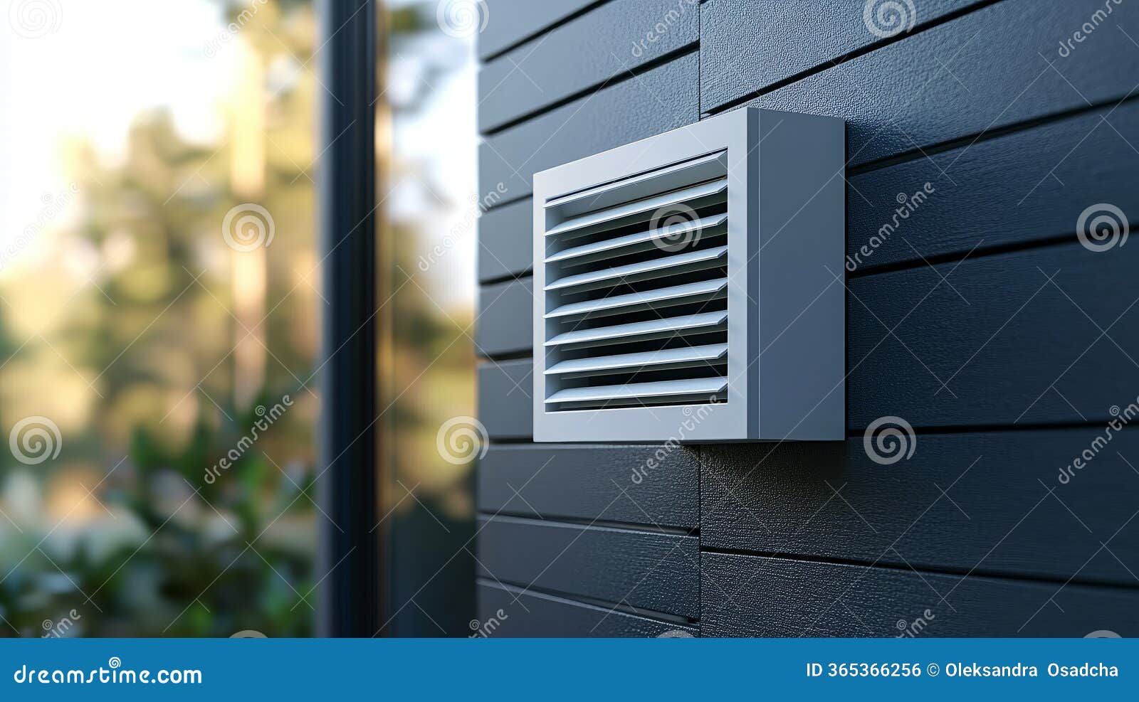 Wall Vent Deflector With Lattice Stock Photography | CartoonDealer.com ...
