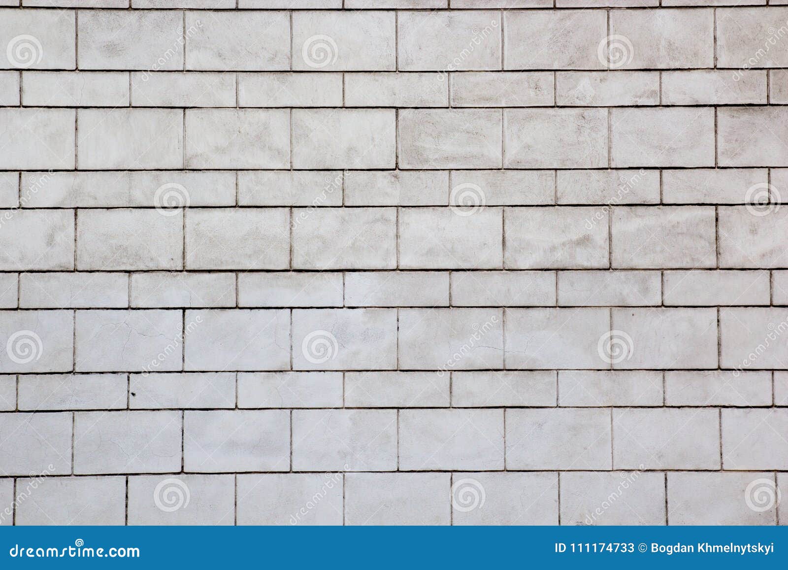 A wall of white blocks stock image. Image of aged, facade - 111174733