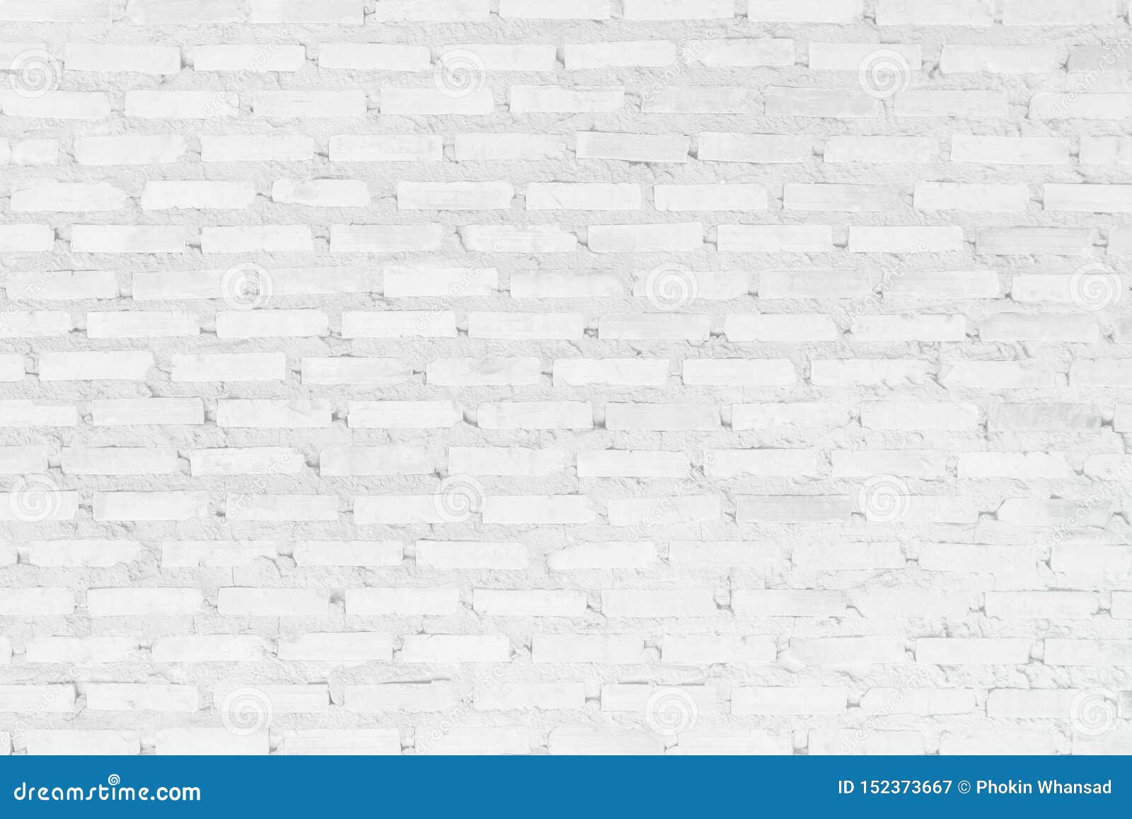 Wall White Brick Wall Texture Background. Brickwork or Stonework ...