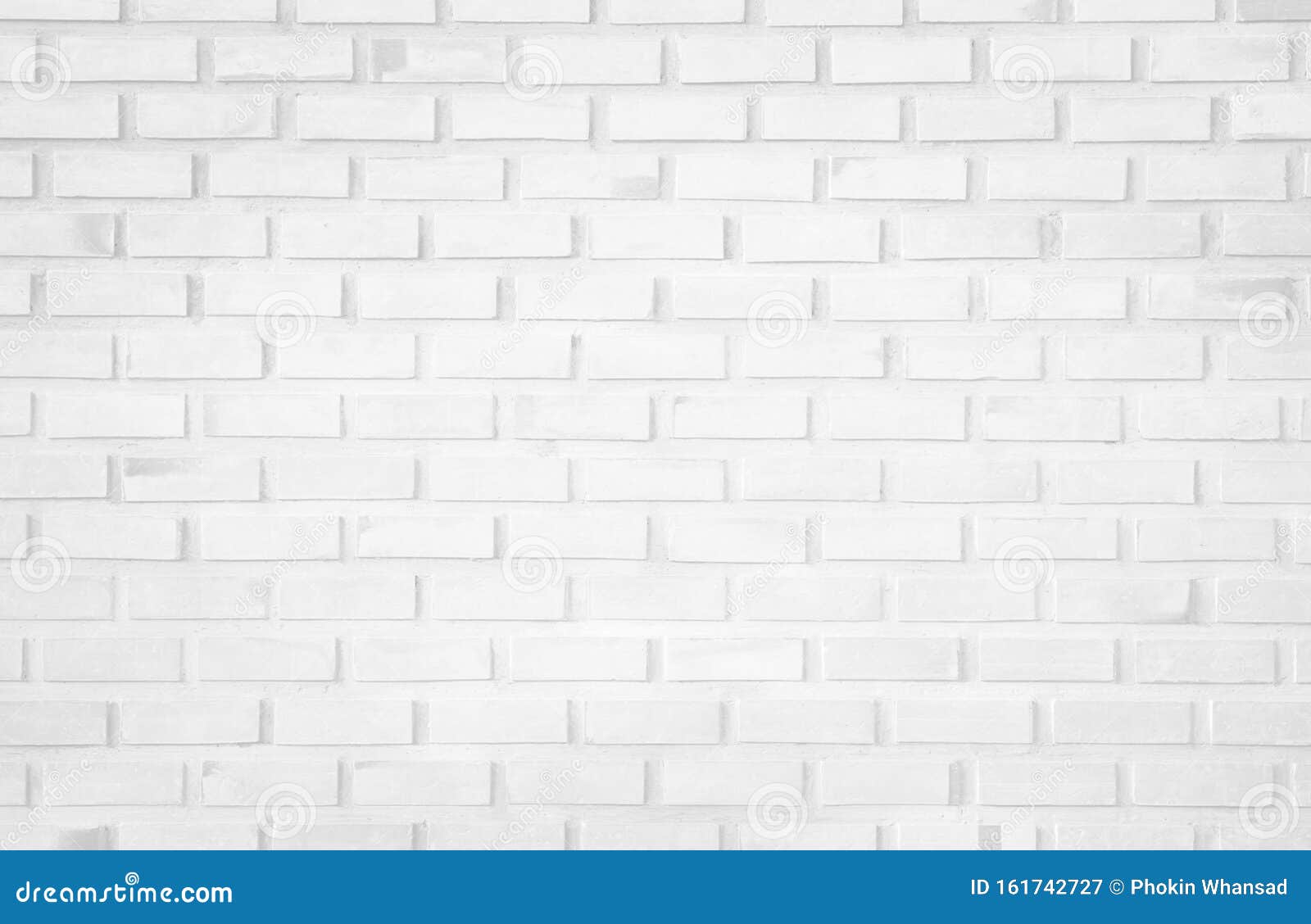 Wall White Brick Wall Texture Background In Room At Subway. Brickwork ...