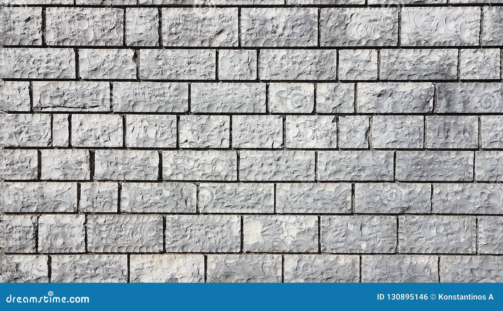 Wall of White Square Rocks and Black Line for Background Stock Photo ...