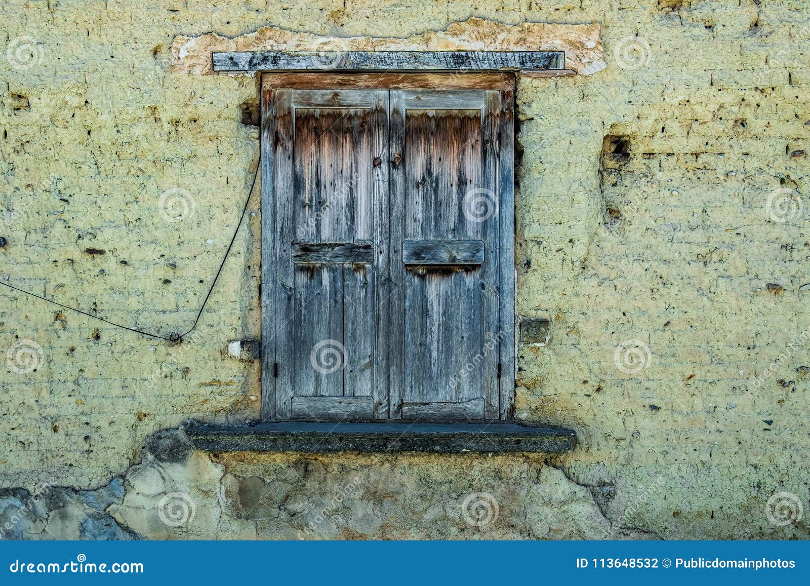 Wall, Window, Wood, Texture Picture. Image: 113648532