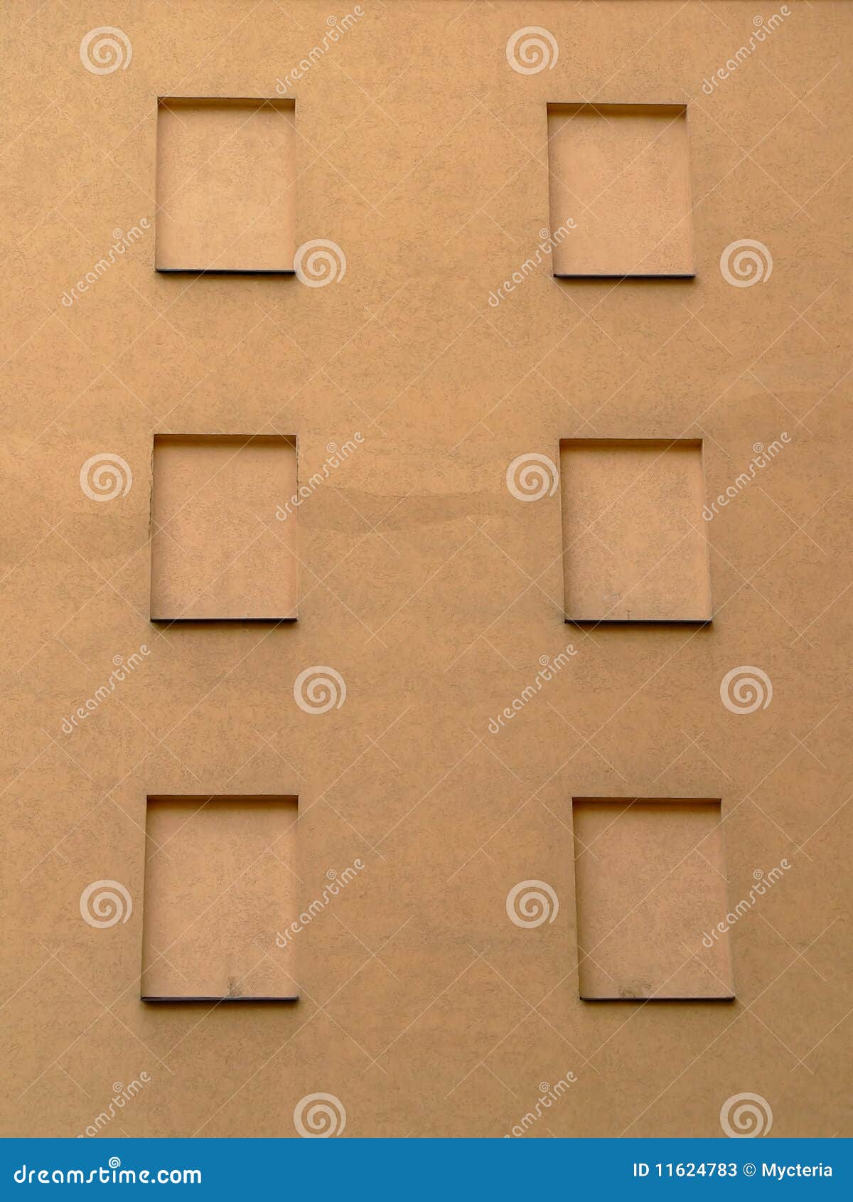 Wall without windows stock image. Image of empty, wall - 11624783