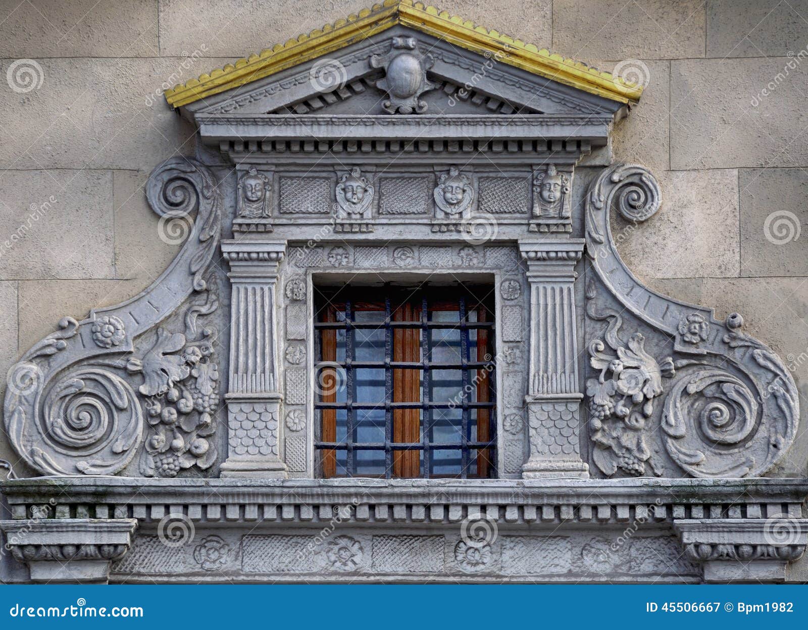 A wall of windows. stock image. Image of classic, decoration - 45506667