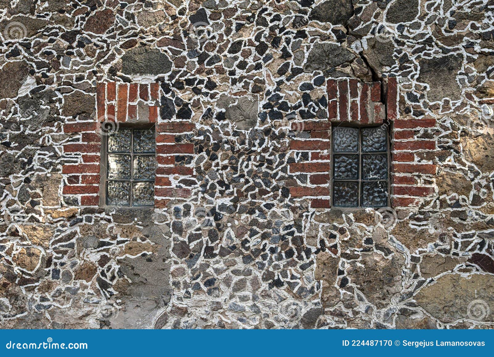 Krustpils medieval castle stock photo. Image of latvia - 224487170